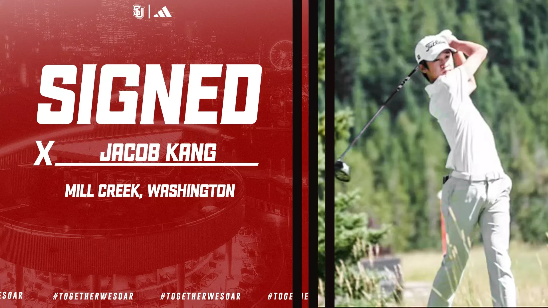 Men's Golf Signs Jacob Kang - Seattle University Redhawks - Official ...