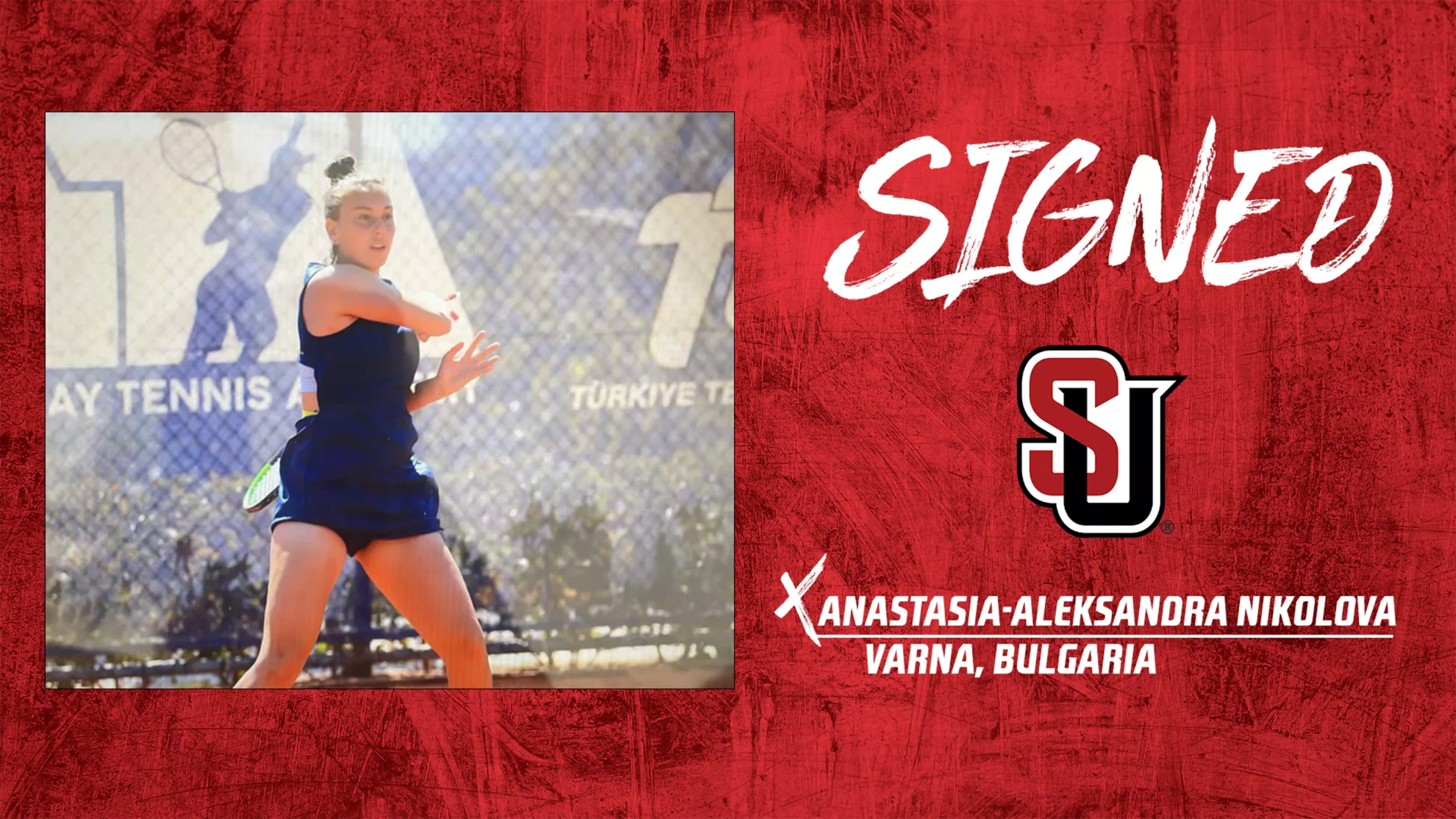 Women's Tennis Signs Anastasia-Aleksandra Nikolova - Seattle University ...