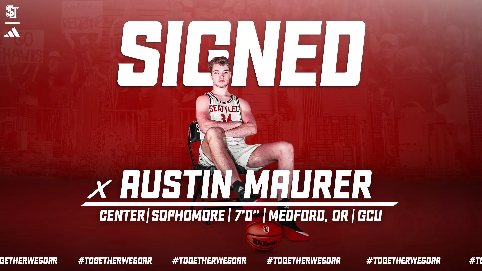 Seattle U Signs 7-foot Center Austin Maurer - Seattle University ...